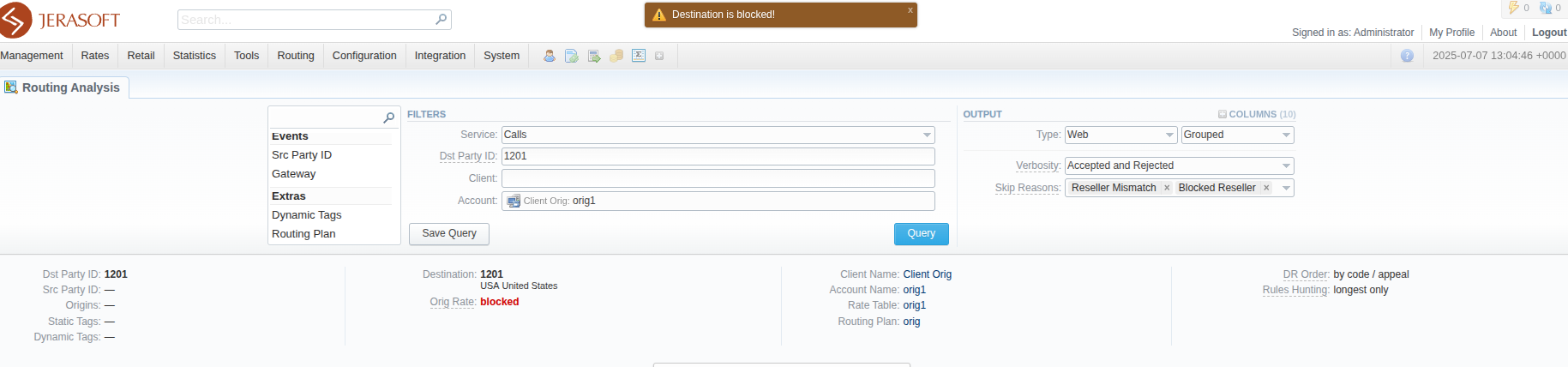 Release 3.27 | JeraSoft Documentation